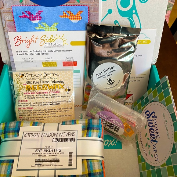 Fat Quarter Shop | Other | Fat Quarter Shop Sew Sampler Monthly ...